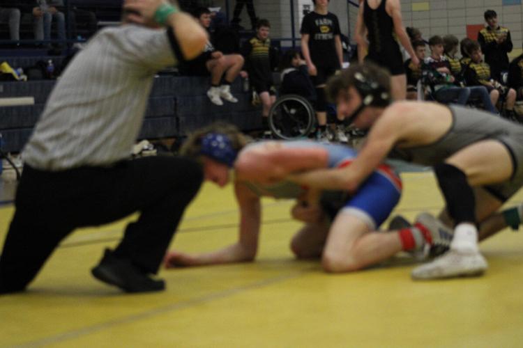 Nike Wrestlers Sweep Burlington Notre Dame School