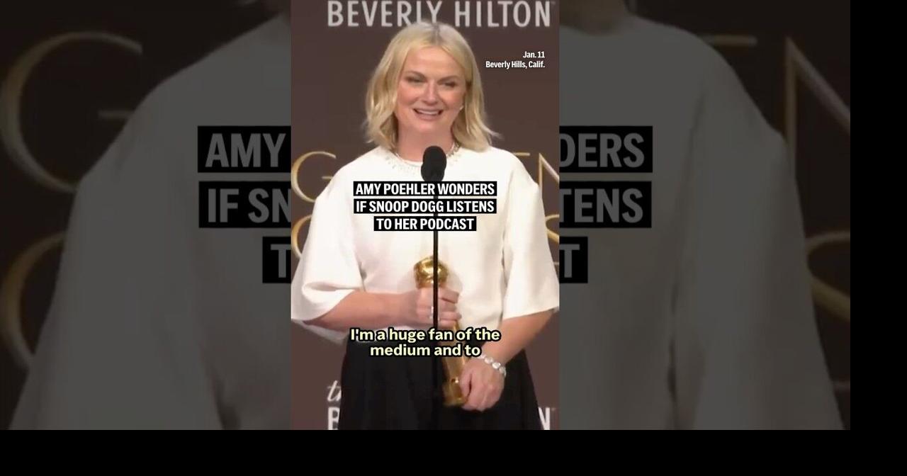 Amy Poehler wonders if Snoop Dogg listens to her podcast ...