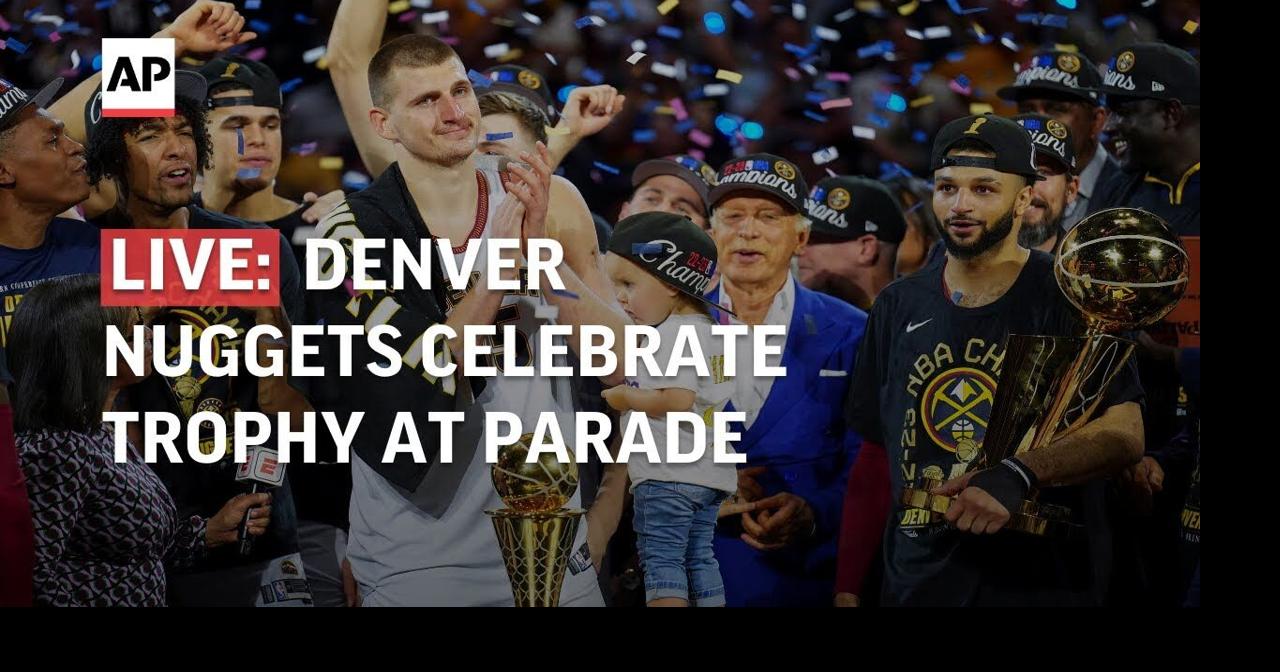 LIVE | Denver Nuggets celebrate their NBA Championship win during ...