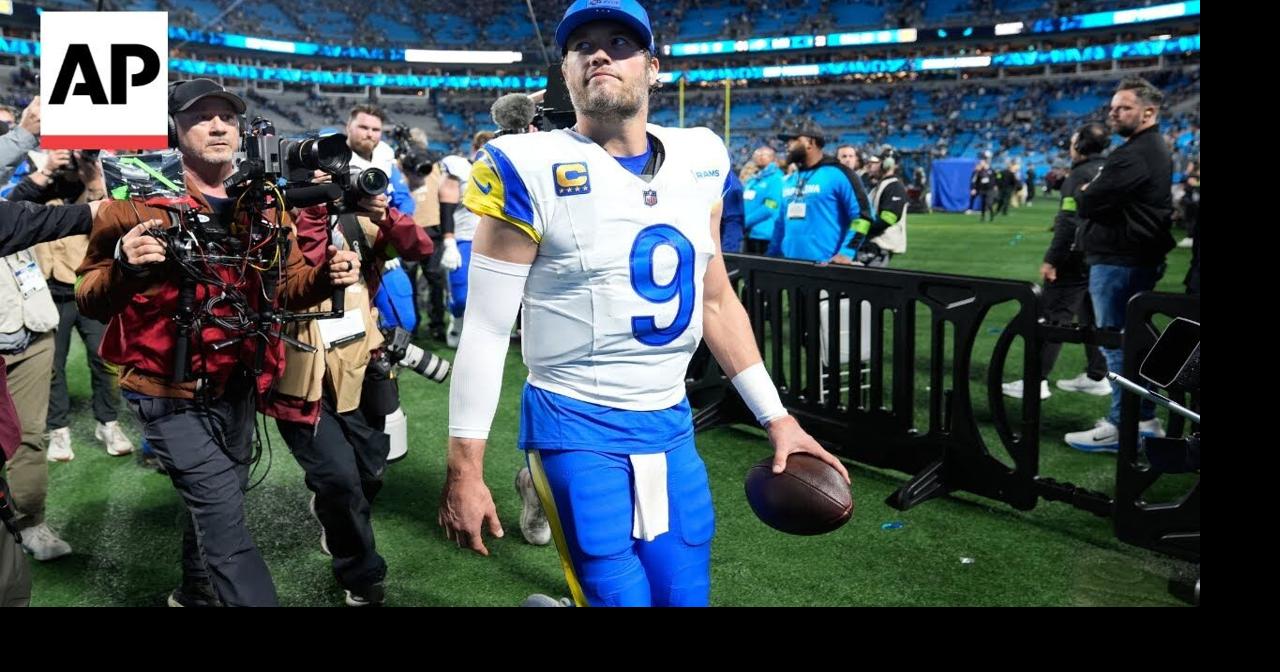 Matthew Stafford credits Rams teammates and coach for his success | AP ...