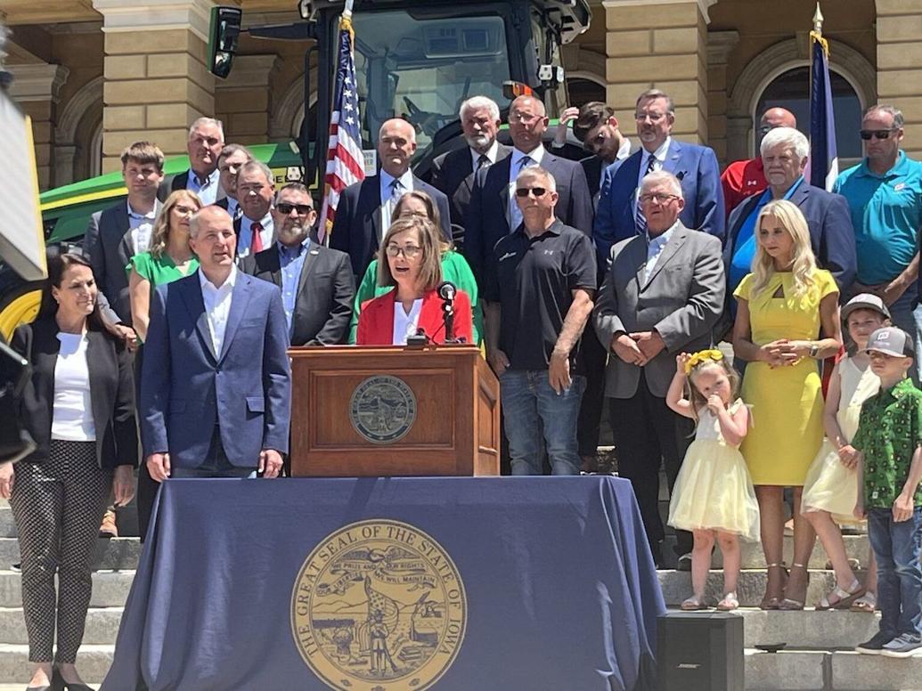 Gov. Reynolds signs agriculture and water-quality bills into law ...