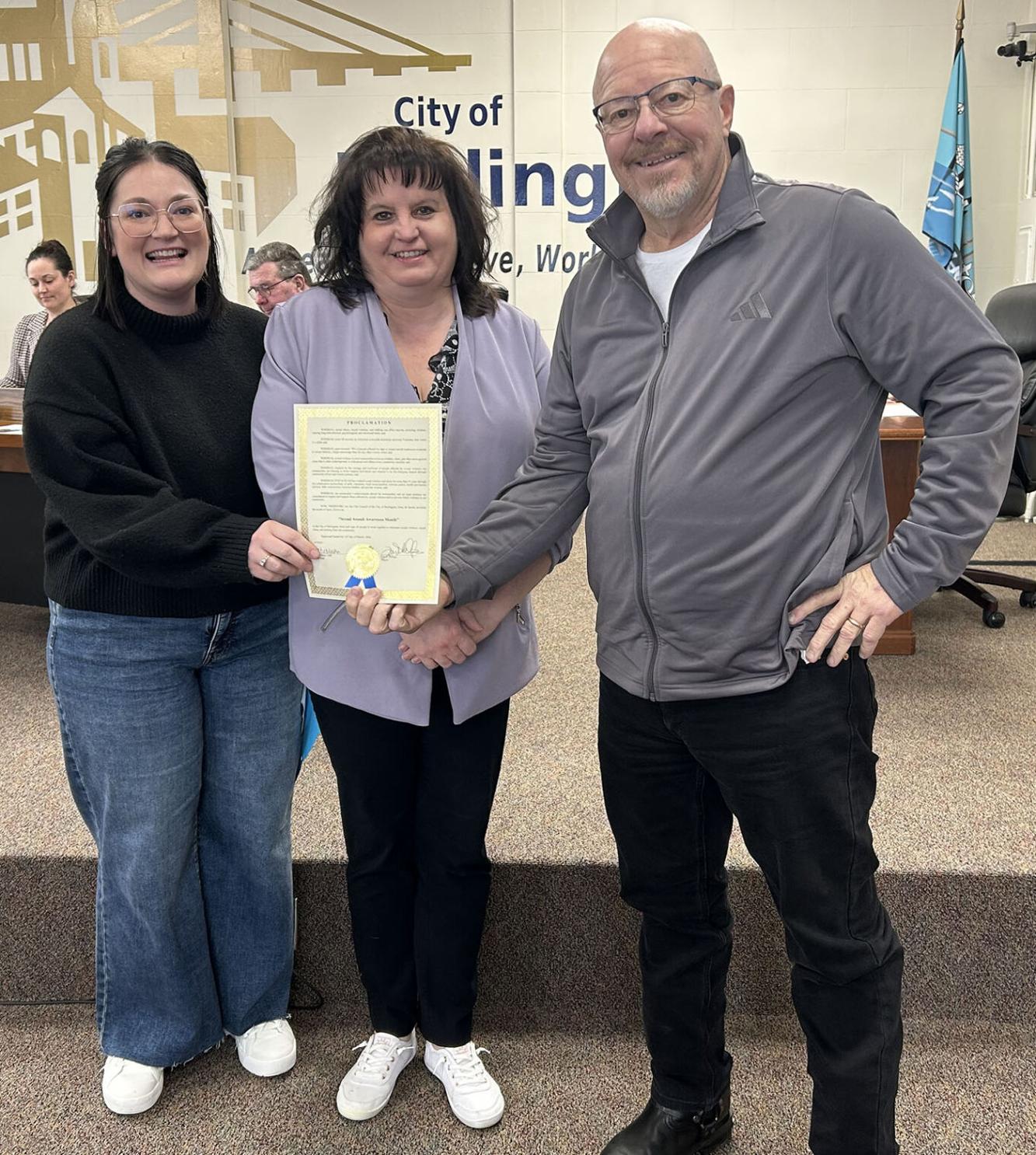 Burlington Council proclaims April as Sexual Assault Awareness Month ...