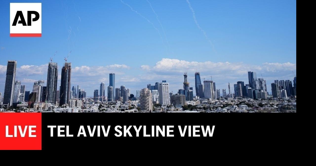 LIVE: Tel Aviv skyline as Iran war continues ...