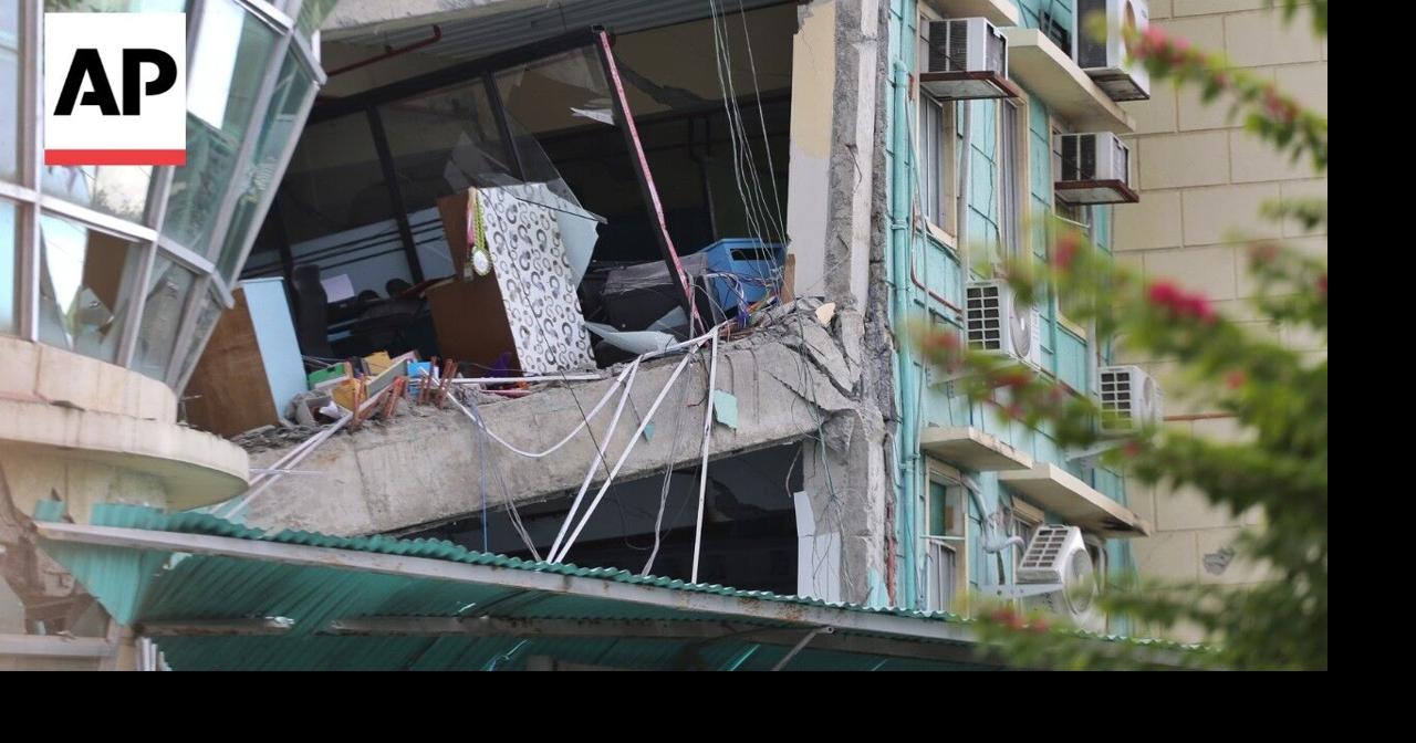 Large market in Philippines' General Santos damaged in 7.8 earthquake ...