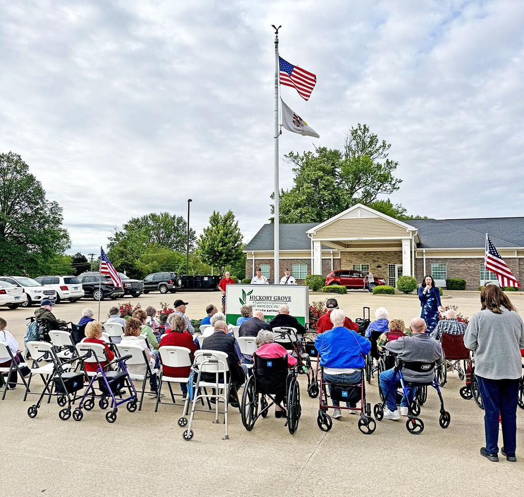 Hancock Village hosts flag ceremony | Hancock County Journal-Pilot ...