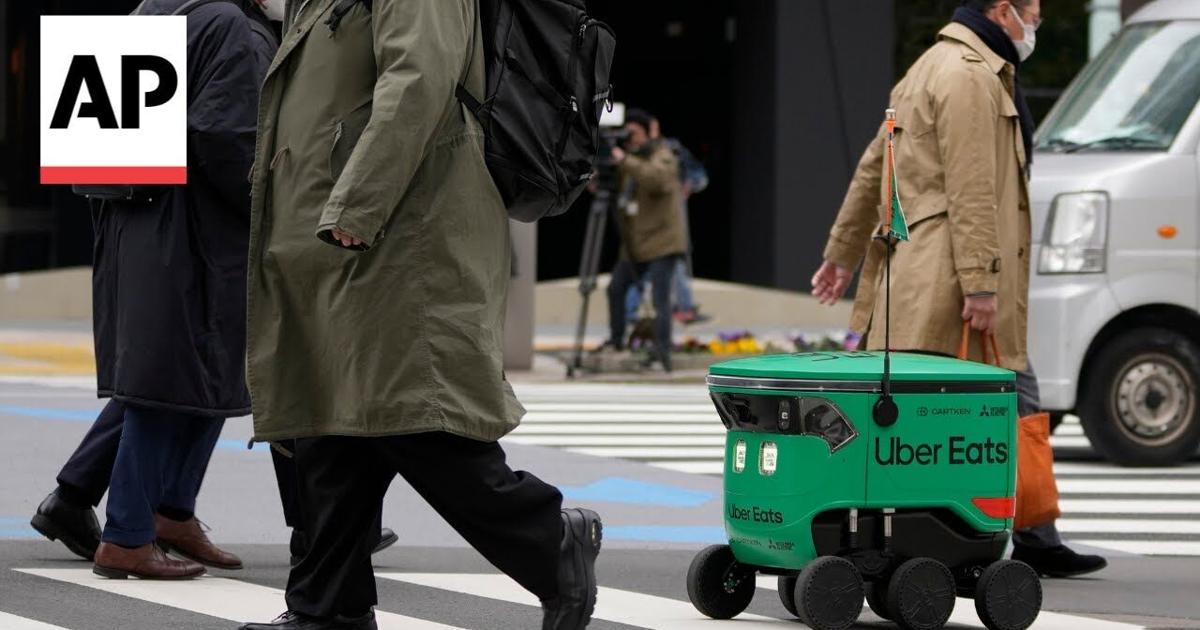 Uber Eats launches robot delivery service in Tokyo ... Uber Eats launches robot delivery service in Tokyo ...