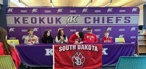 College football: Keokuk's Claus signs to play for South Dakota | Daily ...