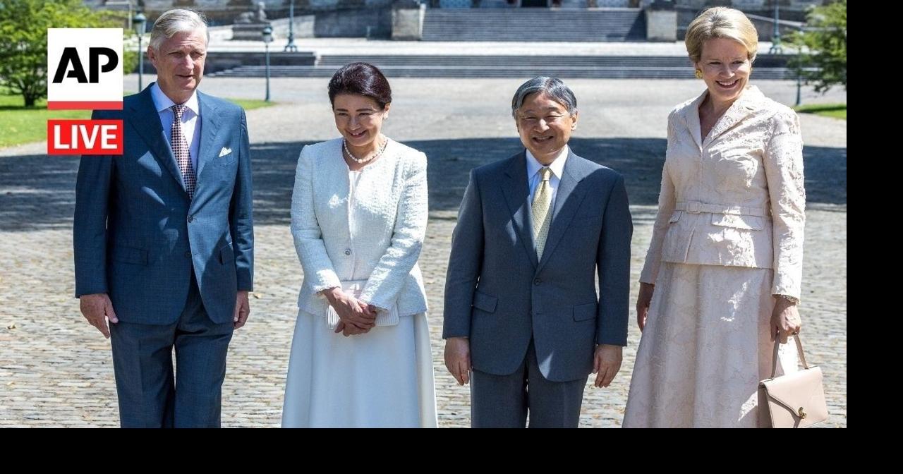 LIVE: Belgium’s king and queen welcome Japan’s emperor and empress at ...