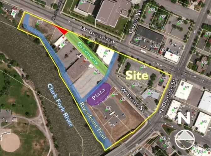 Small parcel vacation helps Riverfront Triangle project