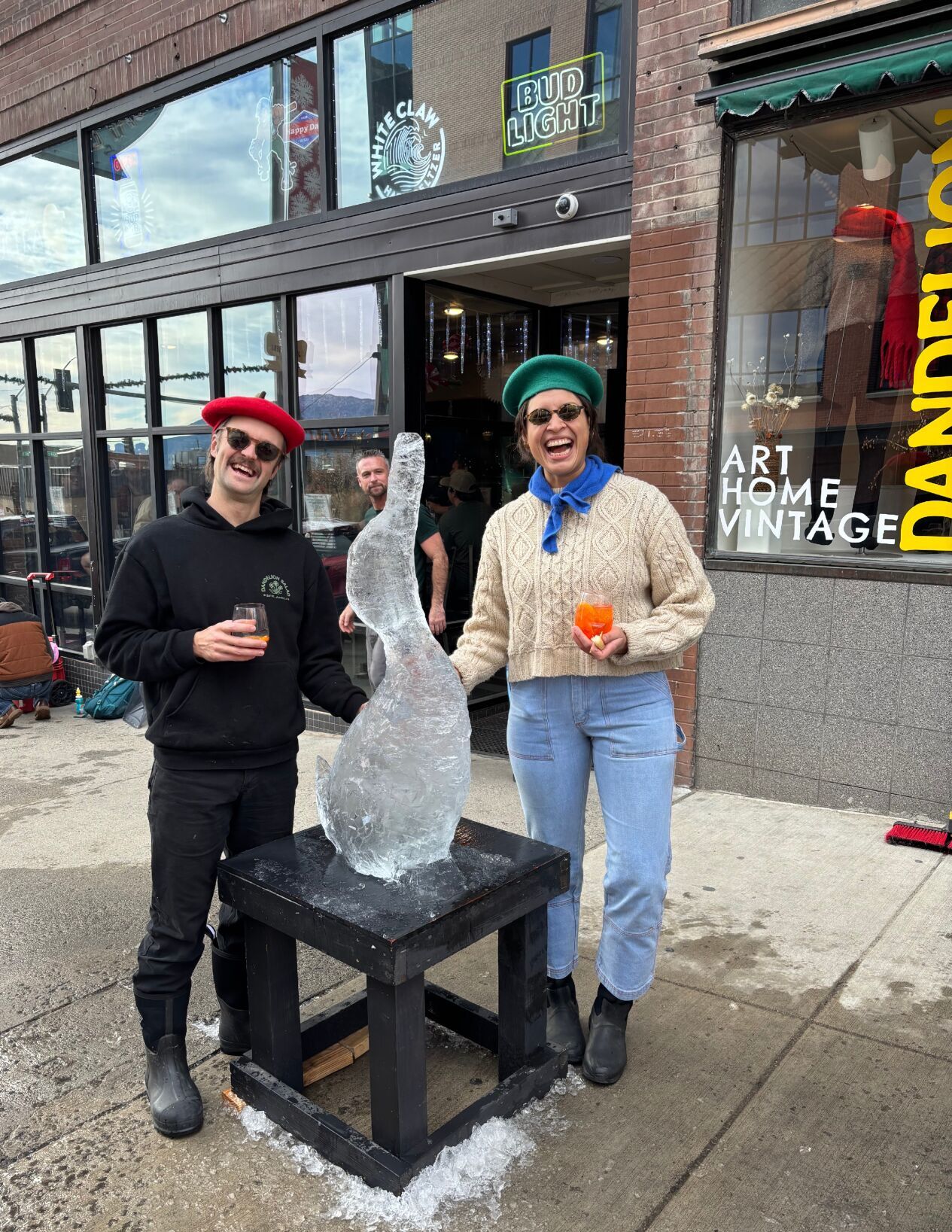 Warmer tempsproblematic for annual Butte ice-carving contest