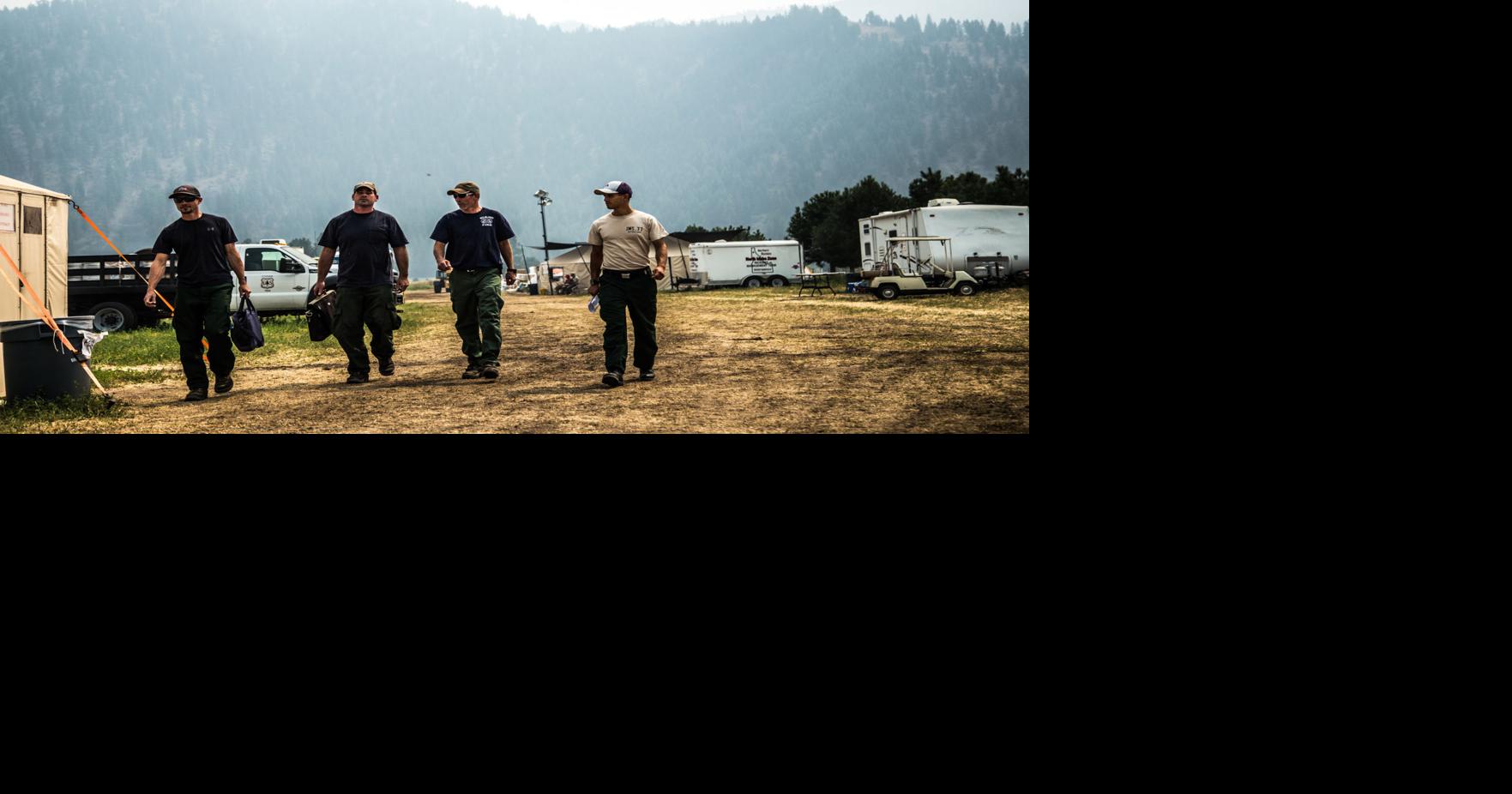 Fire camps: Keeping firefighters fed, clothed, and clean all from the ...