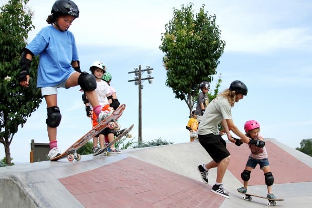 Camp helps kids hone skatepark skills