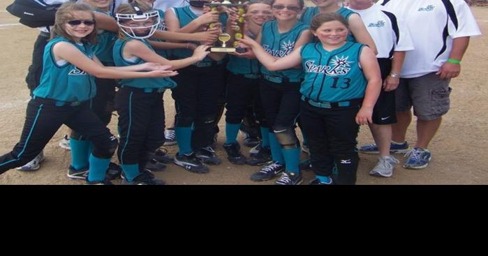 Hoisting the trophy