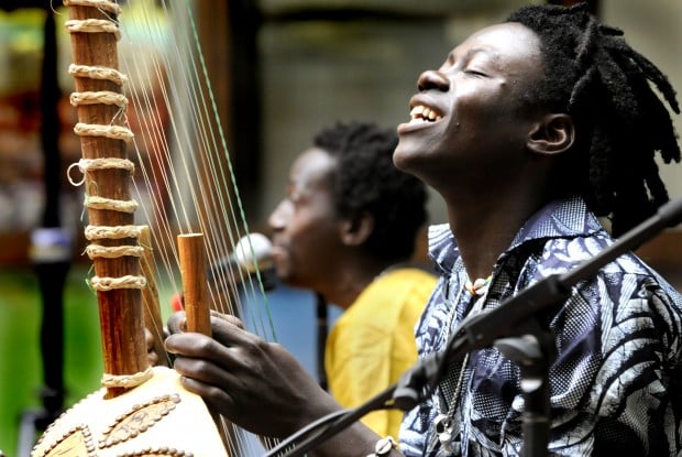West African masters giving classes in Missoula