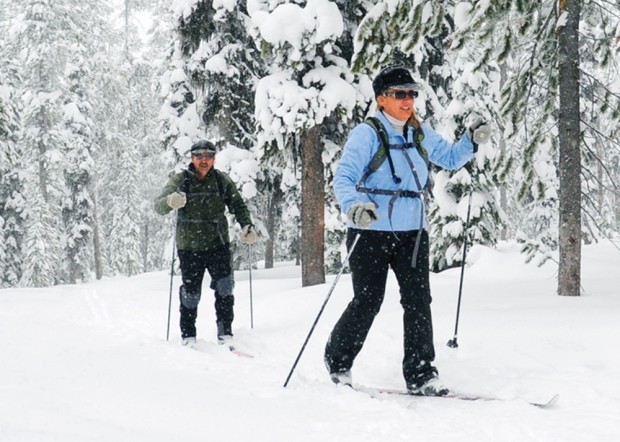 Chief Joseph Pass trails offer peaceful skiing