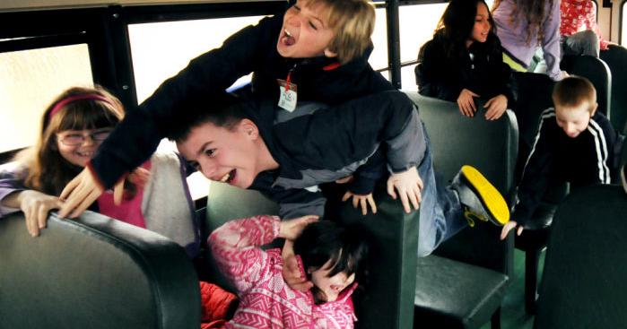 Students behave badly for instructional video to be shown in schools