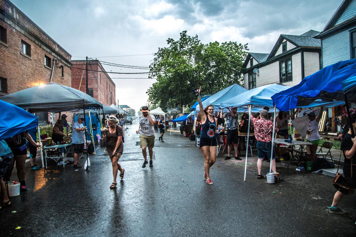 Northside/Westside 'Rock the Hood' block party interrupted by storm ...
