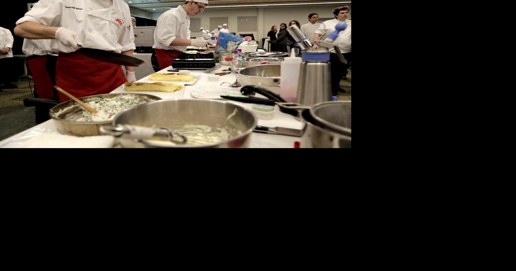 'The future of our industry': High school students take part in cooking ...