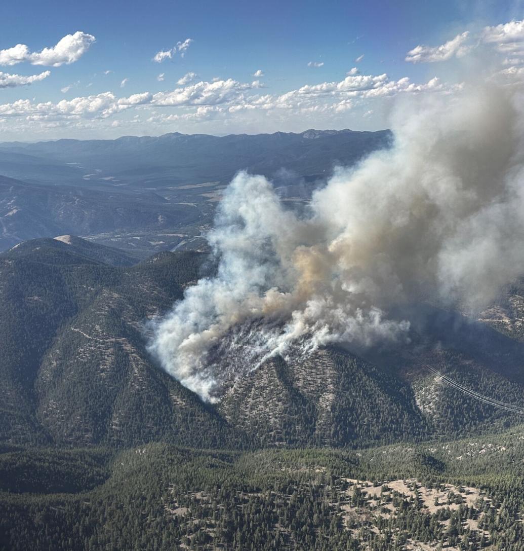 Wildfires break out near Missoula, south of Frenchtown