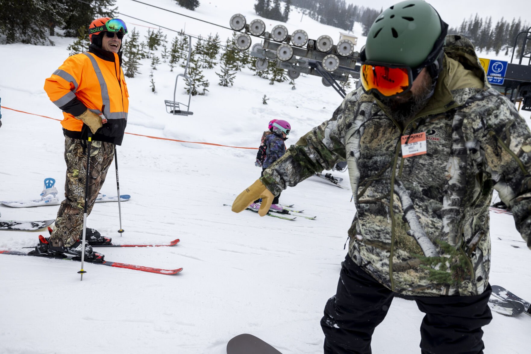 Lookout Pass ski excursion offers veterans chance to connect