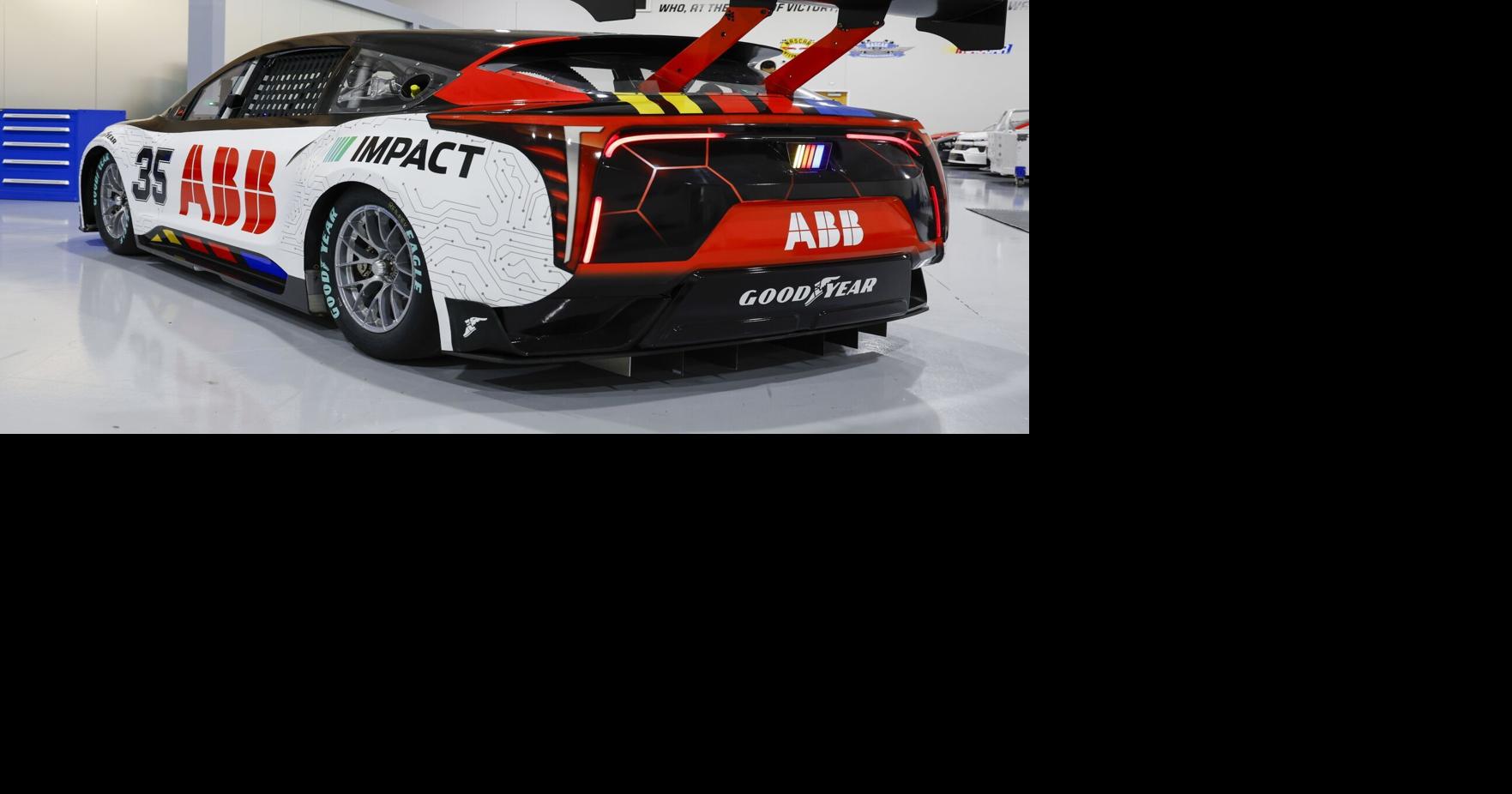 NASCAR unveils its first electric racecar