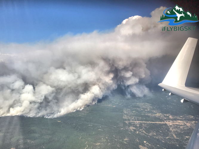 Cooler temperatures mean better firefighting conditions in western Montana