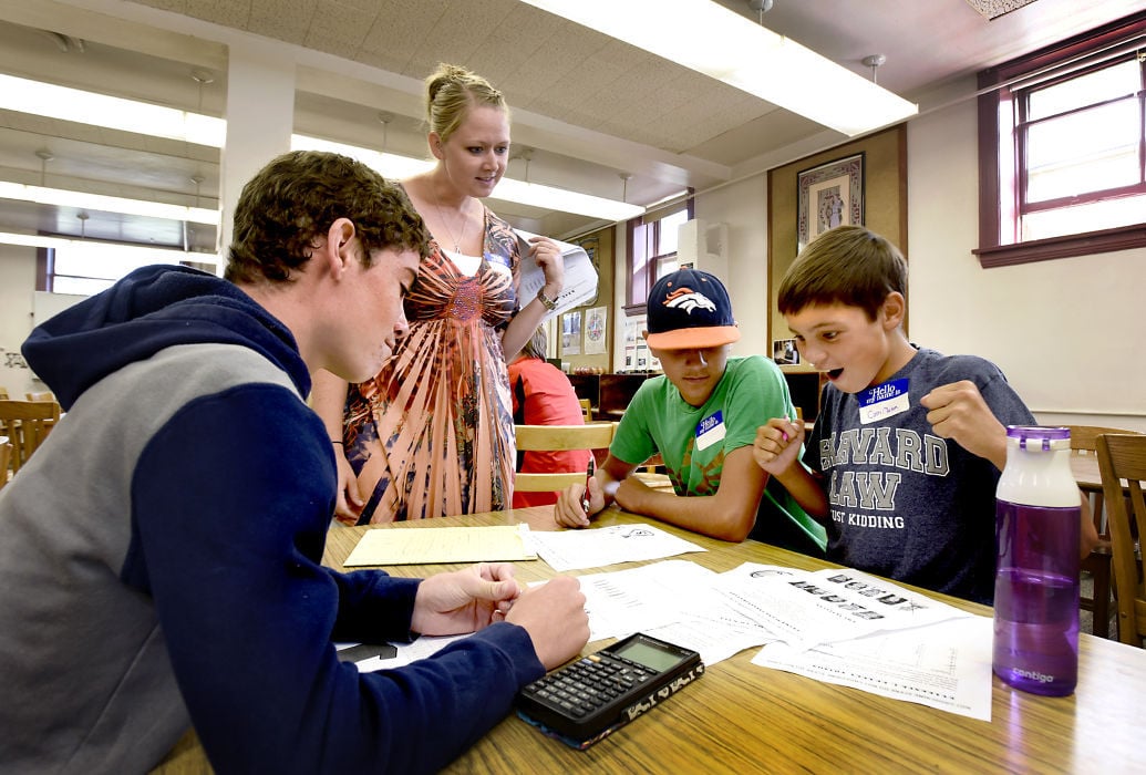 Big Sky High freshmen apply math skills to solve crimes, build machines