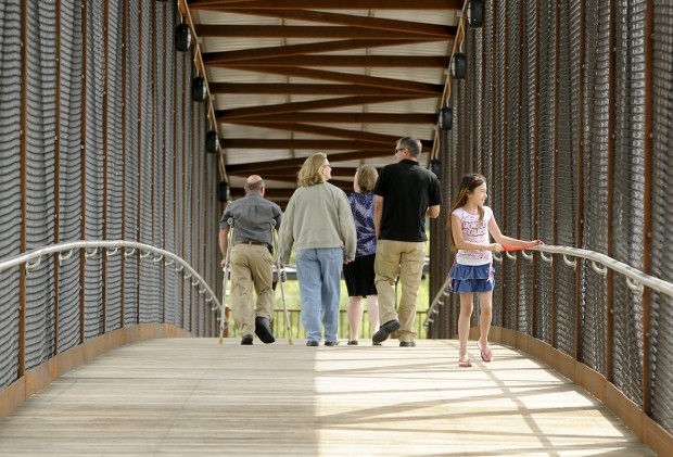 Pablo walking bridge offers safe passage, ‘connection to community'