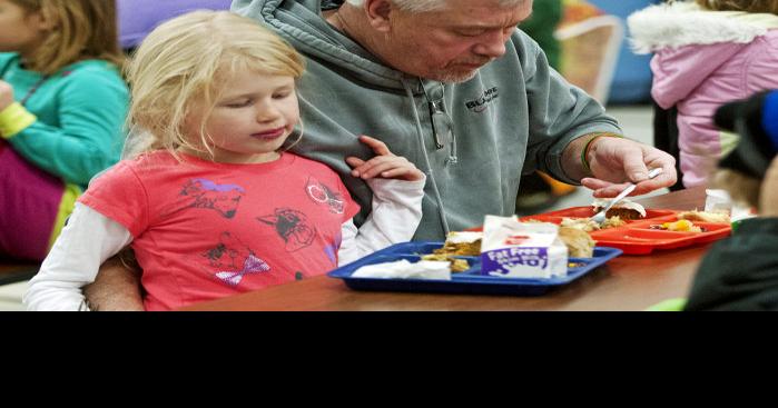 Target Range School brings families together for Thanksgiving lunch