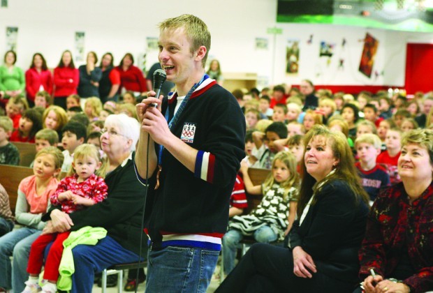 Mining City celebrates Olympic bronze medalist Wilson
