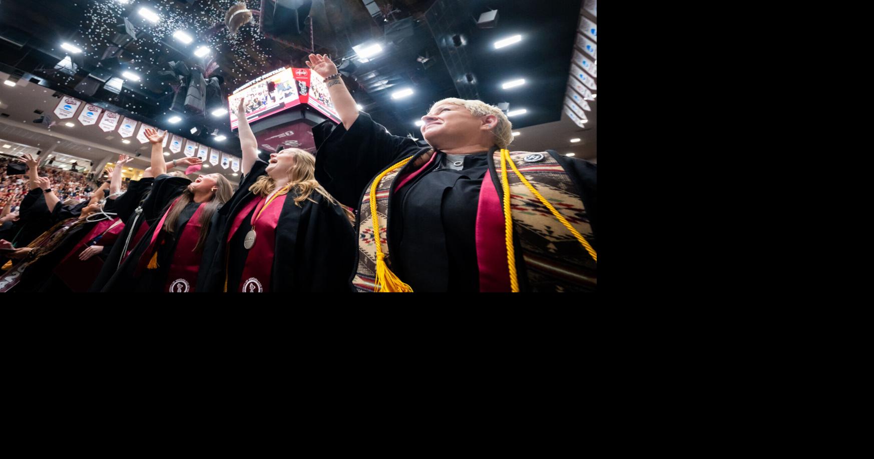 Gladstone, Tatsey-Murray speak at UM graduation ceremonies