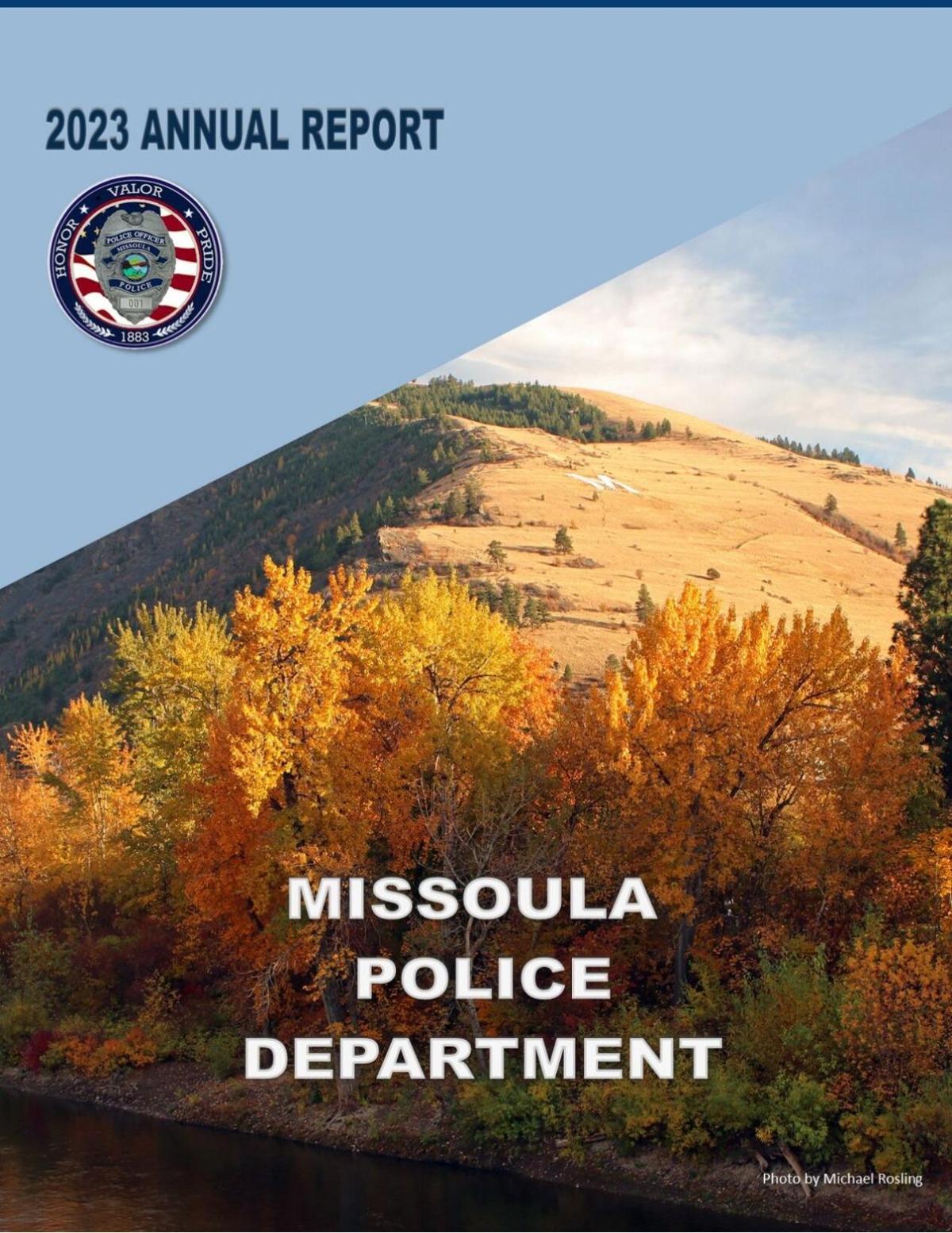 Missoula police annual report shows 2023 violent crime down