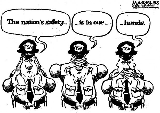 CARTOON: TSA agents hear, see, speak no evil about ability to handle ...