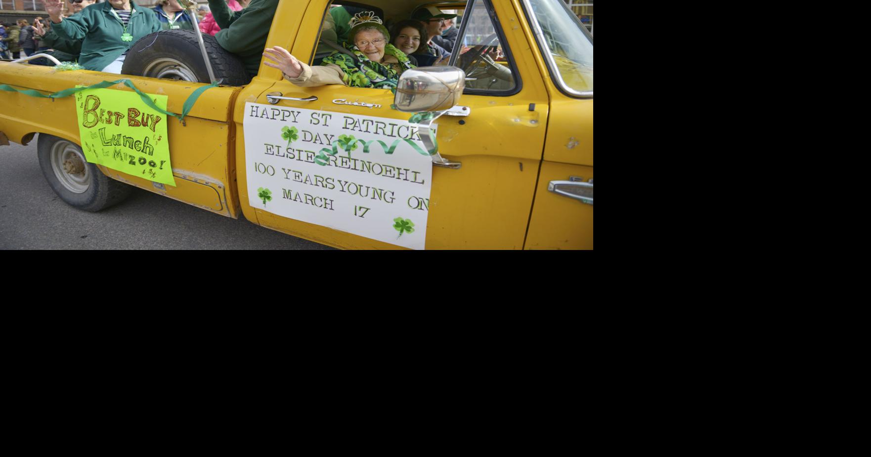 Small St. Patrick's Day parade draws hundreds