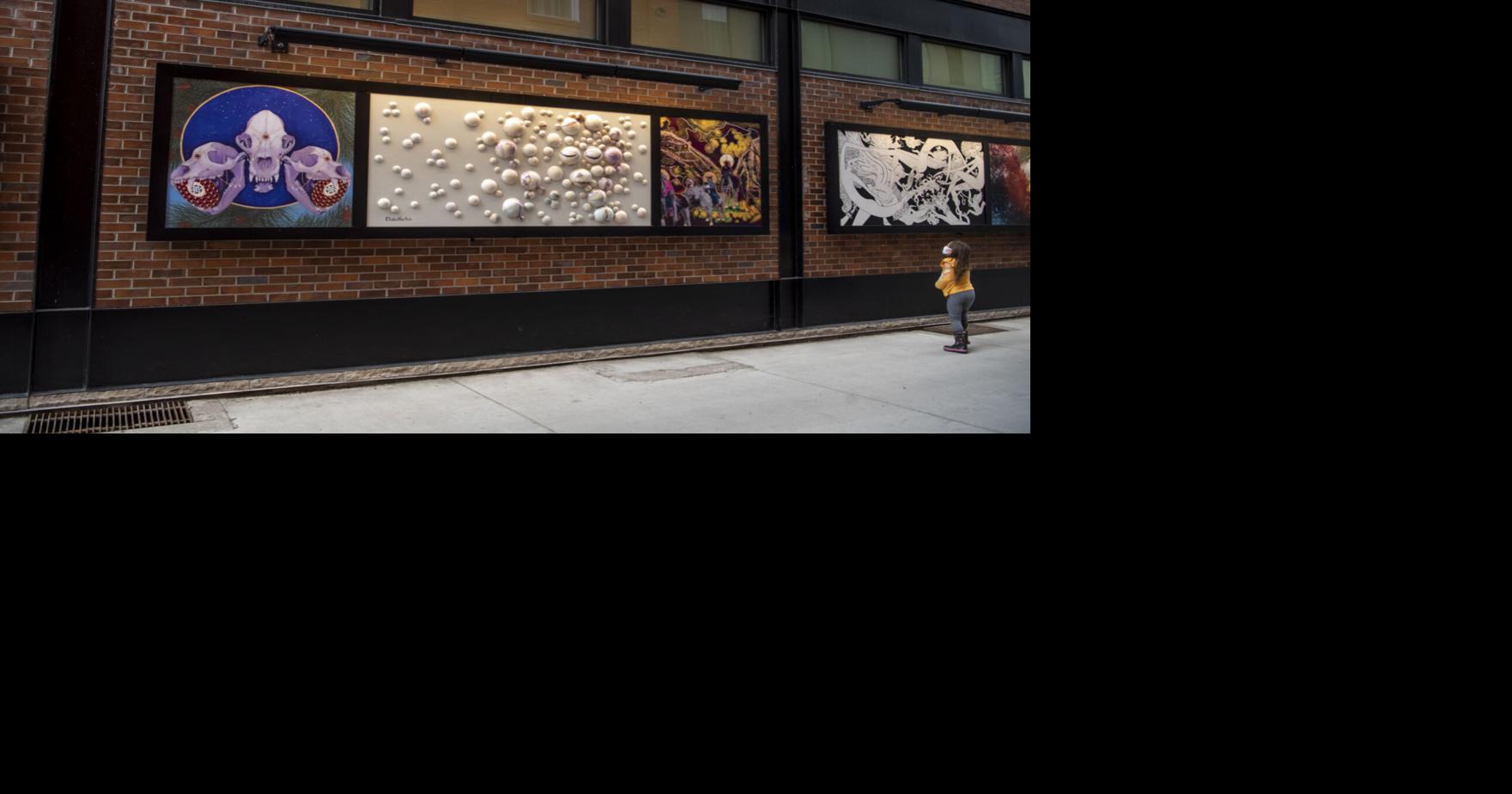 Fresh murals emerge in alley installation for spring