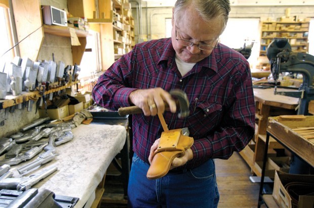 Leather craftsman a dying breed