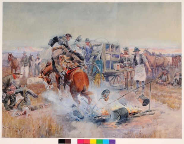 Cowboy artist Charlie Russell painted stories you could feel