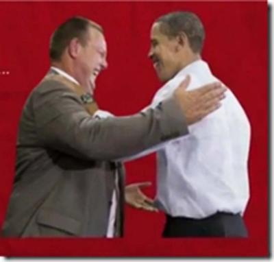 GOP attack ad shows five-fingered Tester shaking Obama's hand