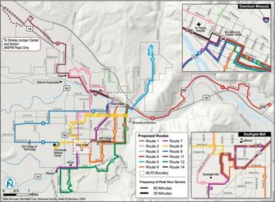 Help map Mountain Line routes
