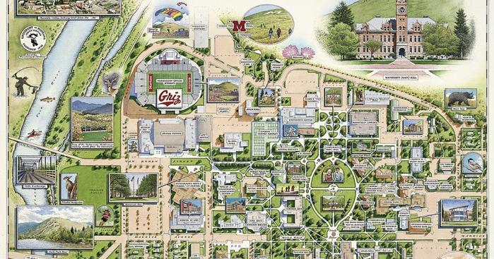 Brothers create limited-edition map of UM campus