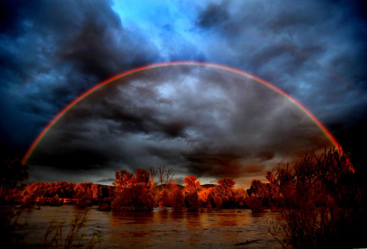 Sales of "Rainbow over the River'' photo raise more than $5,000 for ...