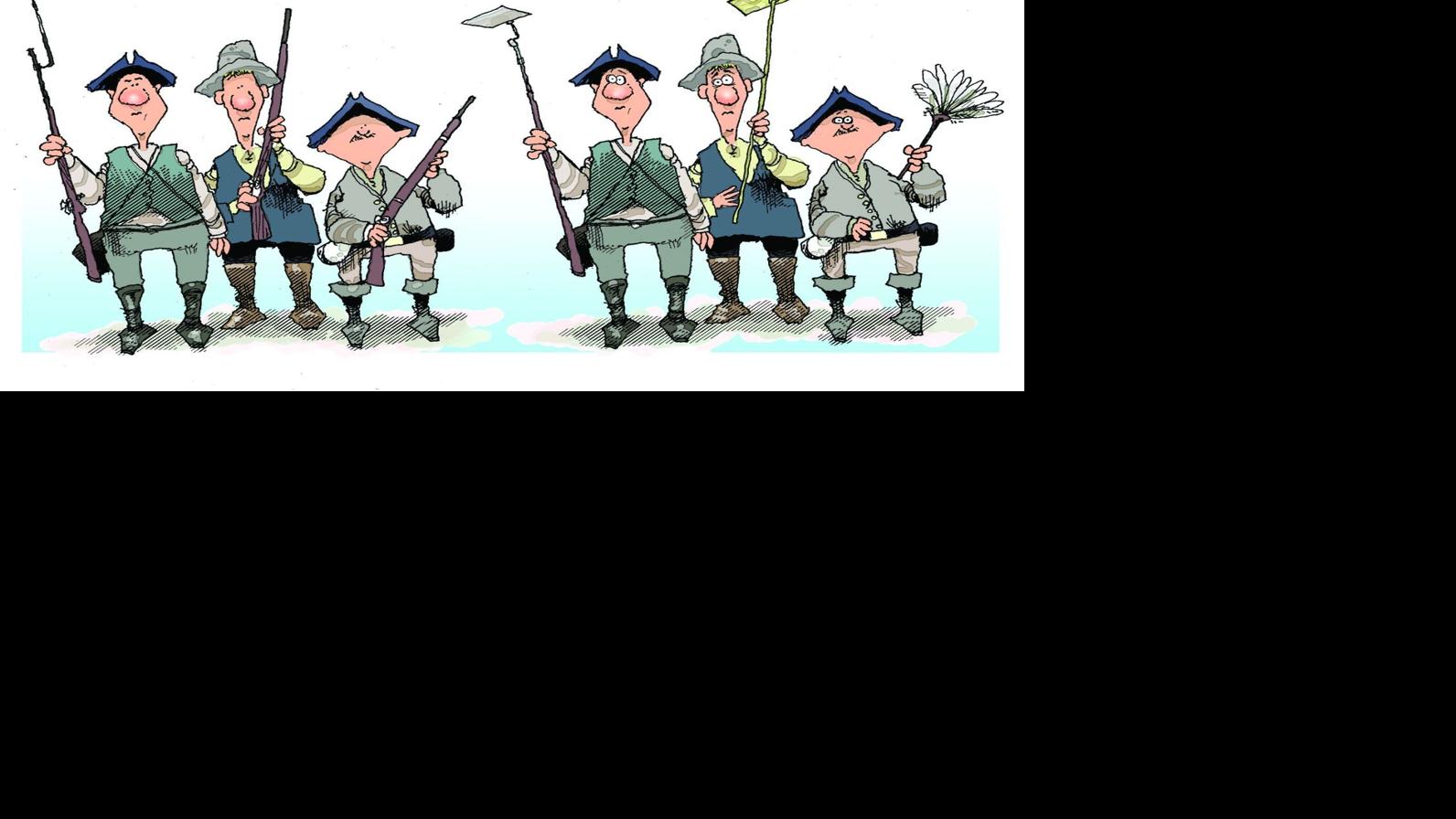 Concord, Lexington would have been different under Obama | Cartoons ...