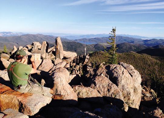 Haystack Mountain: Nondescript summit rewards with views