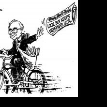 CARTOON: Warren Buffett's newspaper buy keeps it local