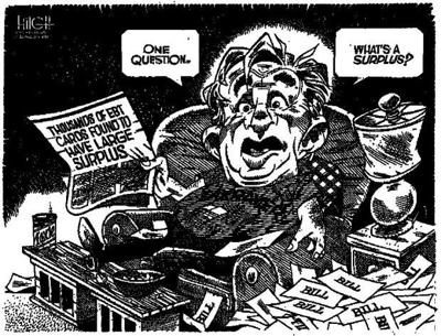 CARTOON: EBT cards with large surpluses have taxpayers asking: what's a ...