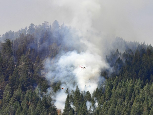 KOOTENAI FIRE UPDATE: 200 firefighters chase spot fires, dig line ...