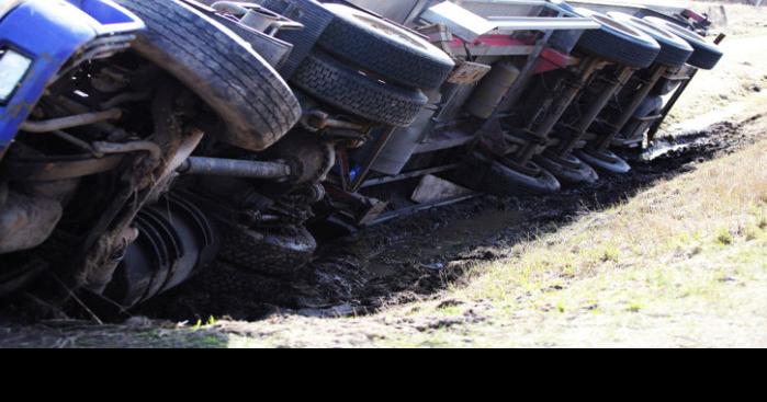 Cattle truck crashes near Butte, 6 cows killed