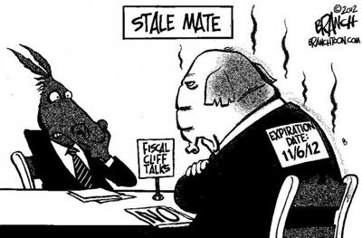CARTOON: Since election, Republicans have put the 'stale' in 'stale-mate'