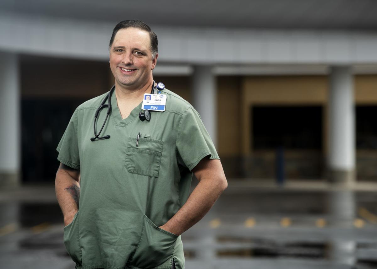 Eric King relates to patients on a personal level