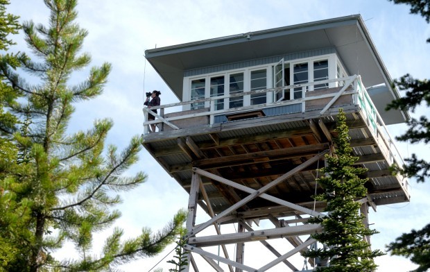 Eye of the Cyclone: Fire lookout considers herself lucky to be ...